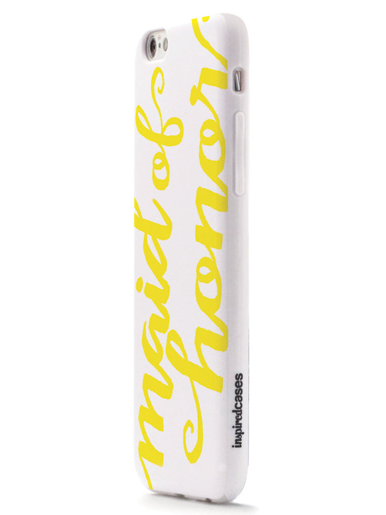 Maid of Honor - Yellow Case – InspiredCases