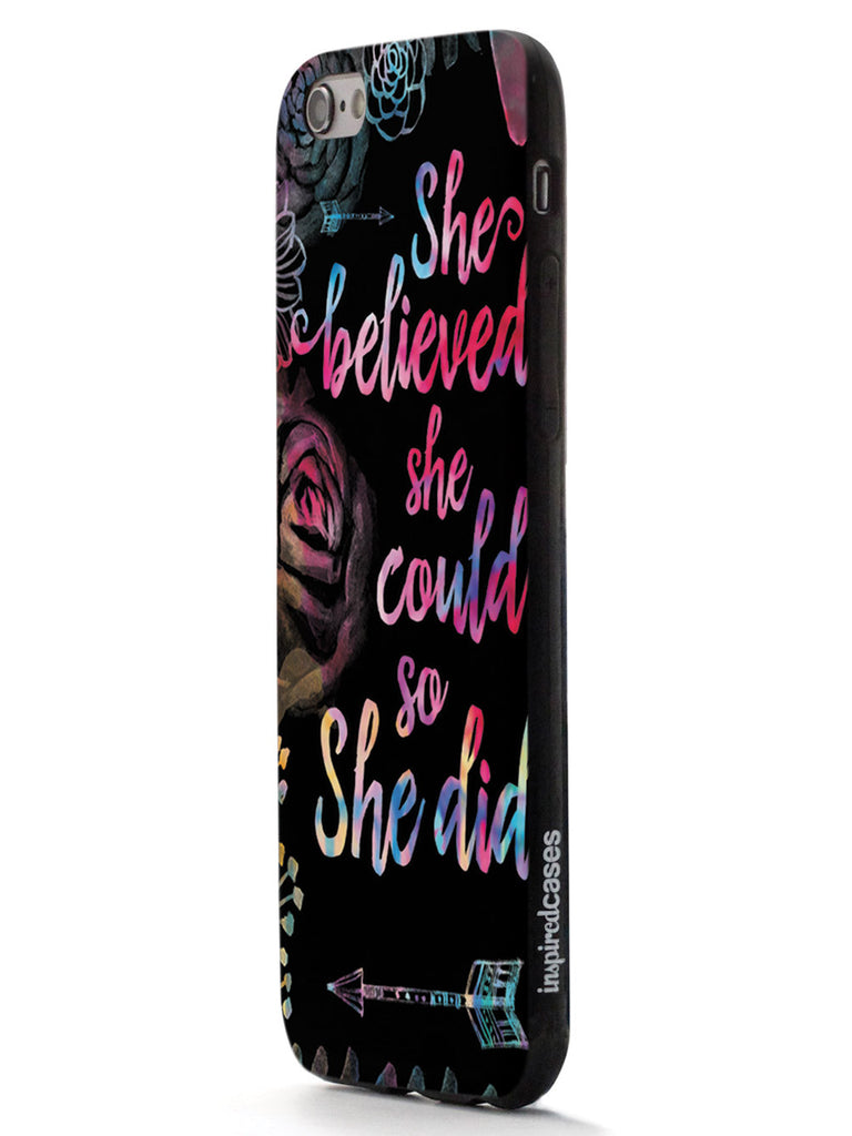 So She Did - Black Case – InspiredCases