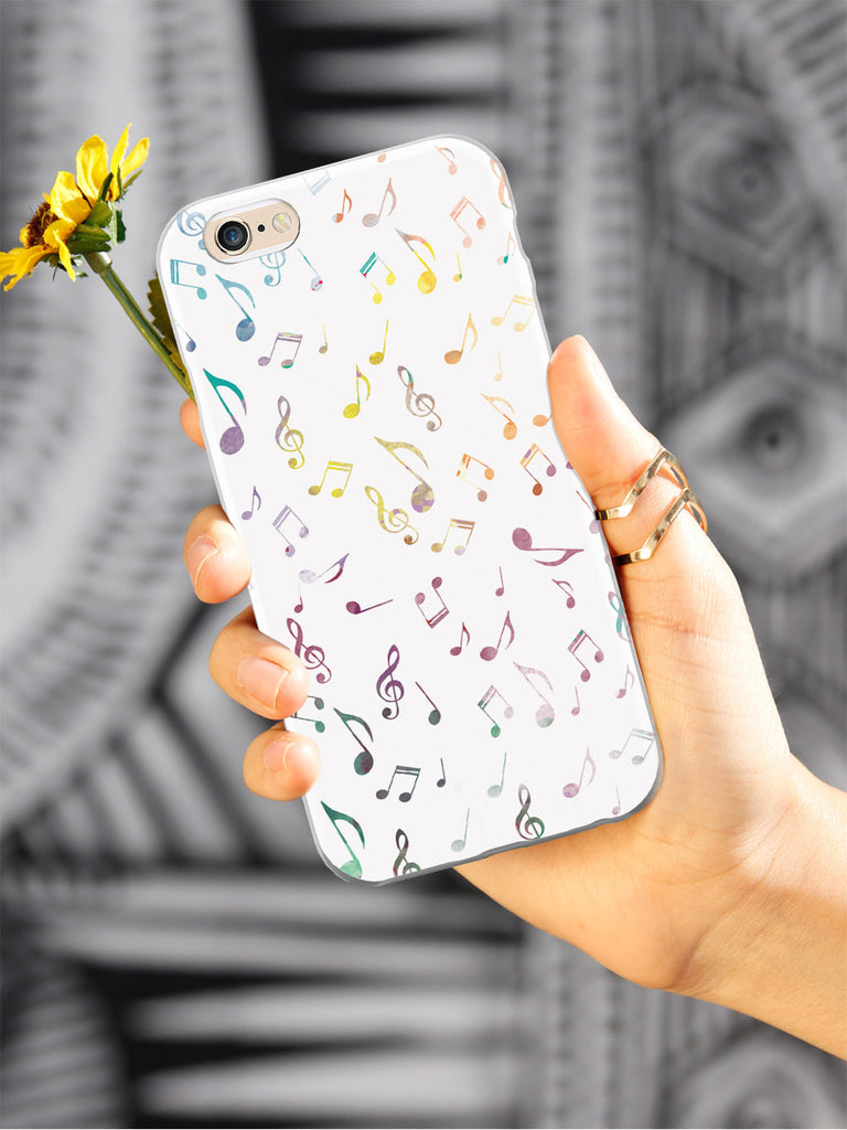 Music Notes Pattern - Watercolor Case – InspiredCases