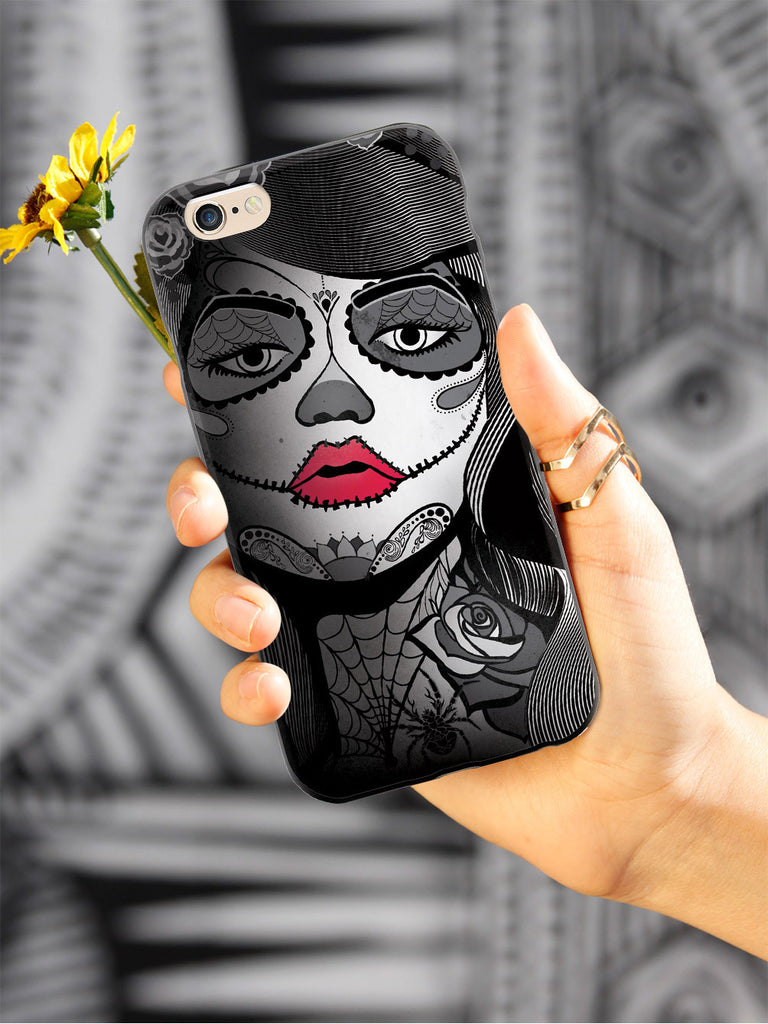 Sugar Skull Pin Up Girl - Color Case – InspiredCases