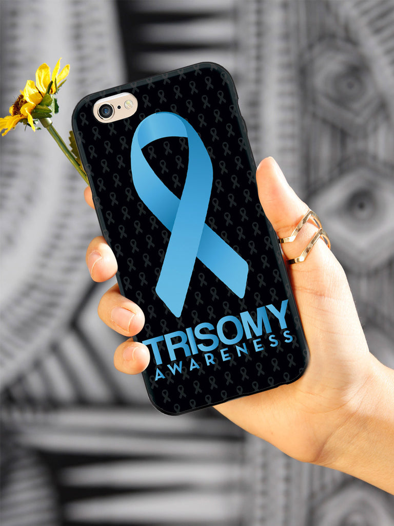 Trisomy Awareness - Awareness Ribbon - Black Case – InspiredCases