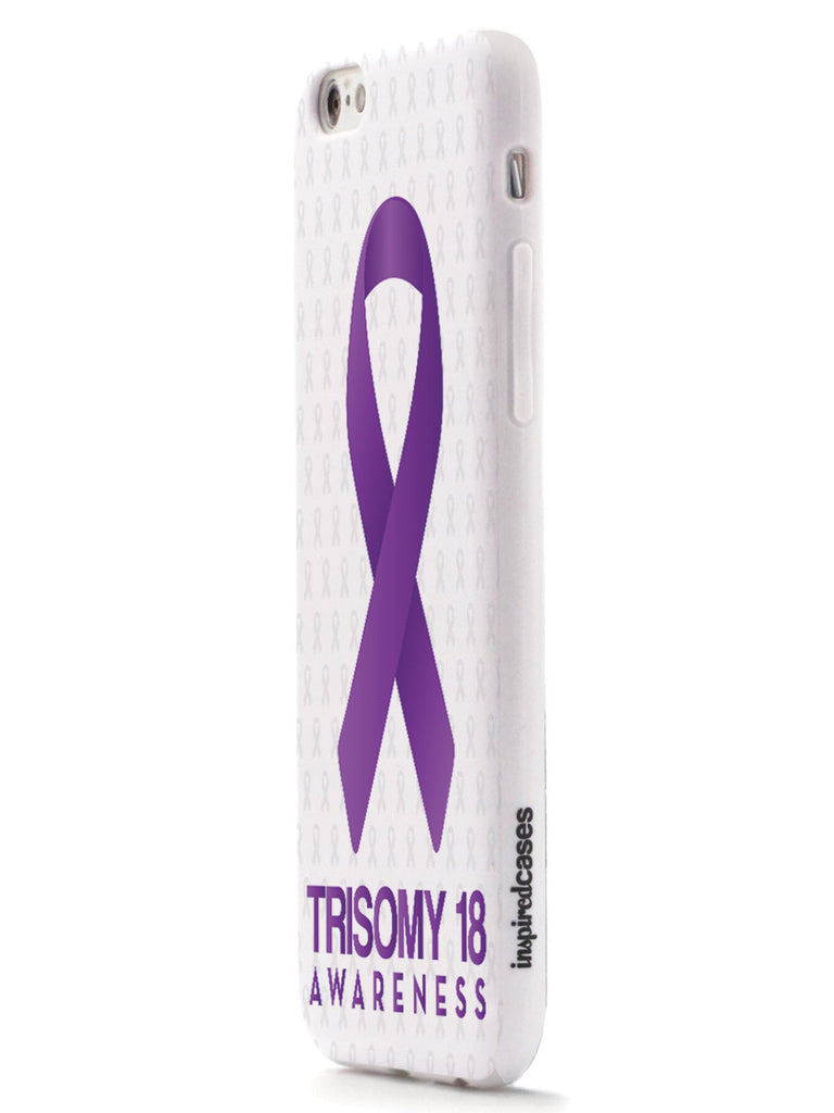 Trisomy 18 - Awareness Ribbon - White Case – InspiredCases