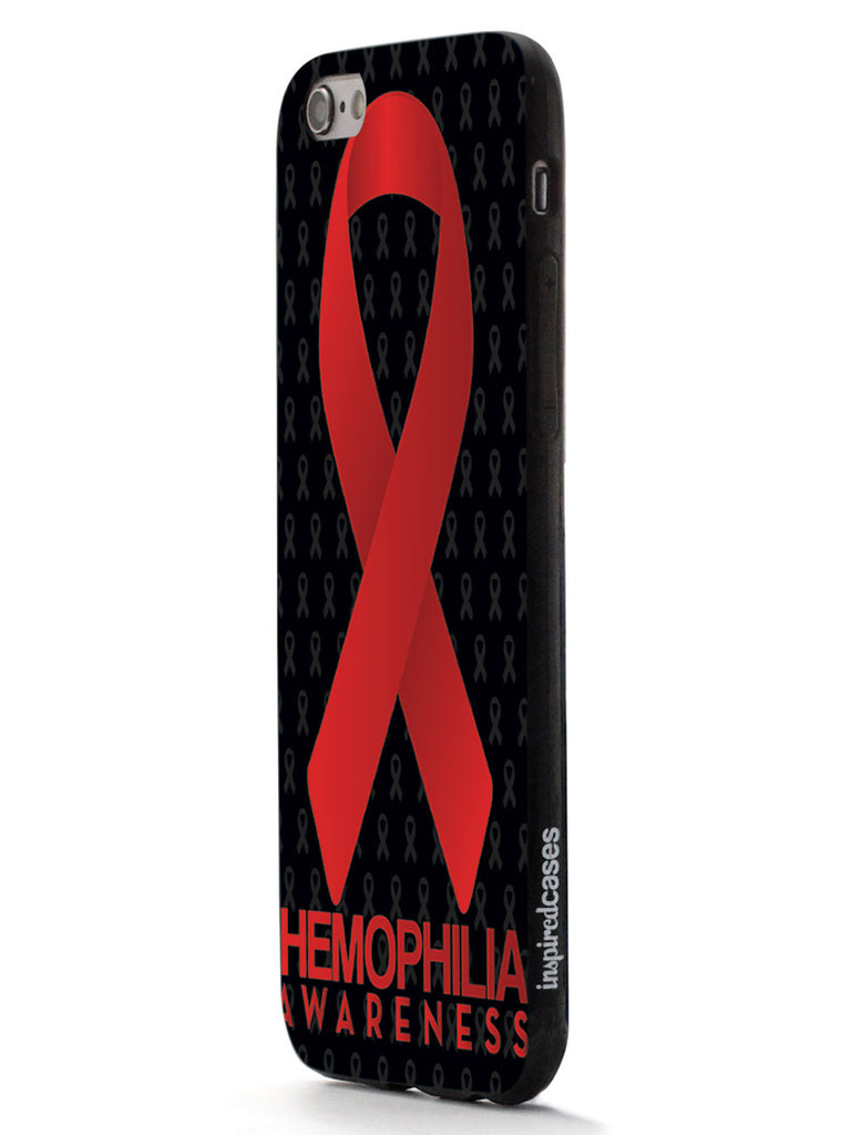 Hemophilia - Awareness Ribbon - Black Case – InspiredCases
