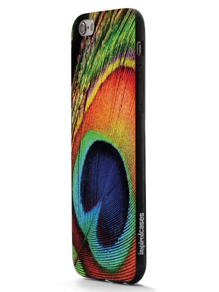 Textured Peacock Feather Case – InspiredCases