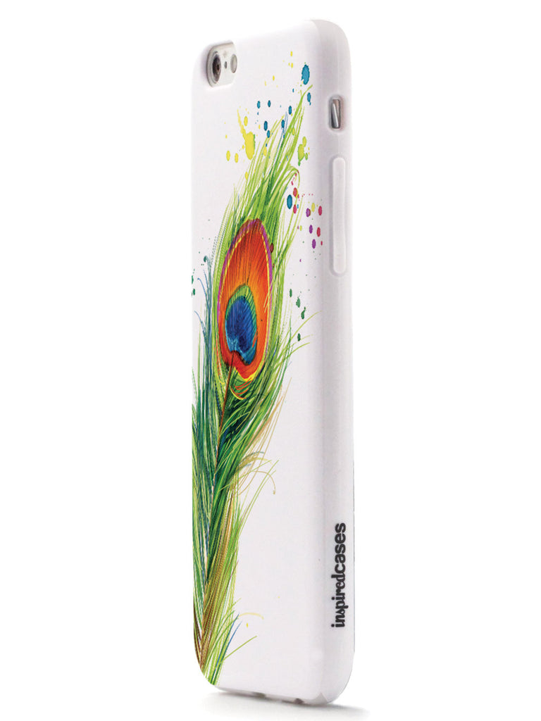 Watercolor Peacock Feather Case – InspiredCases