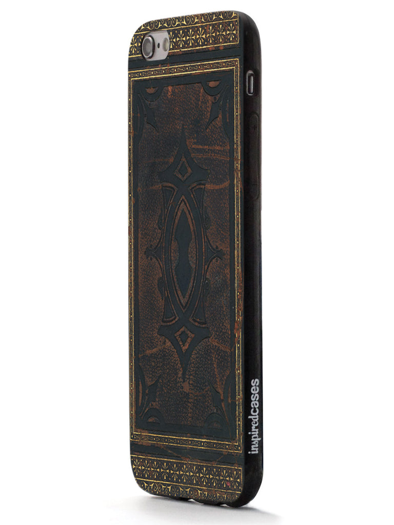 Ancient Book Cover - Brown and Gold Case – InspiredCases