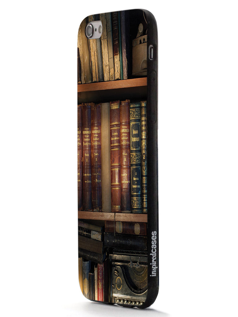 Vintage Bookshelf - Black Case – InspiredCases