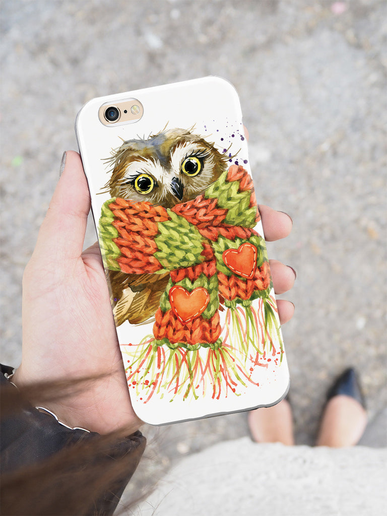 Autumn Owl with Scarf Case – InspiredCases