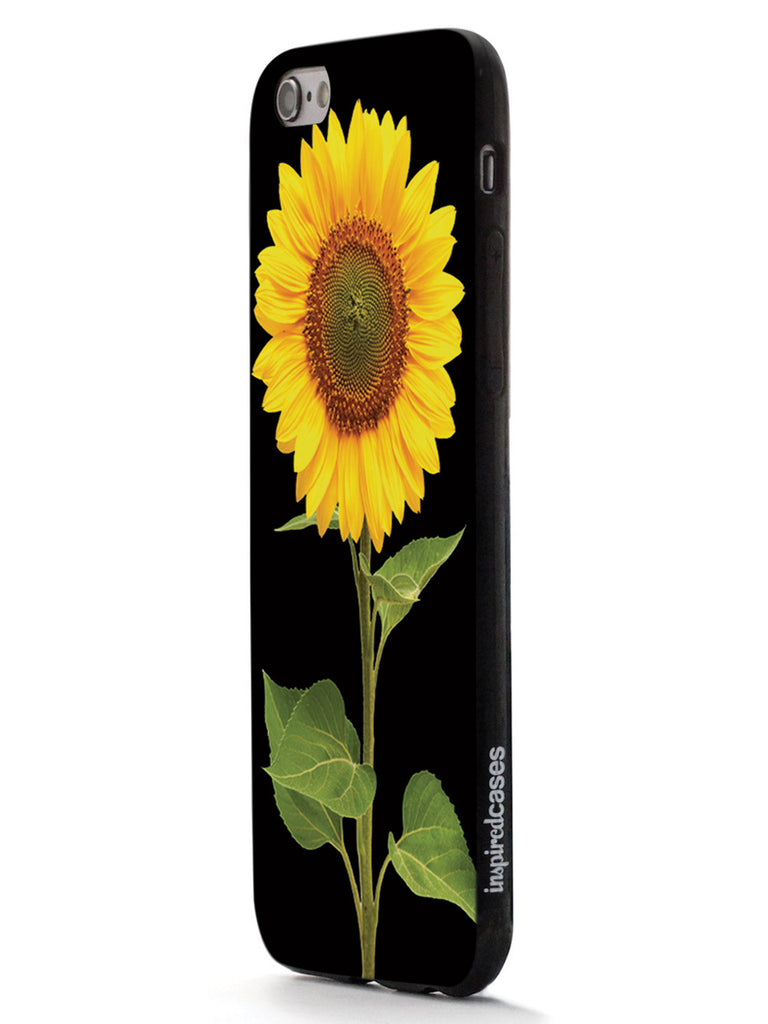 Beautiful Sunflower - Black Case – InspiredCases