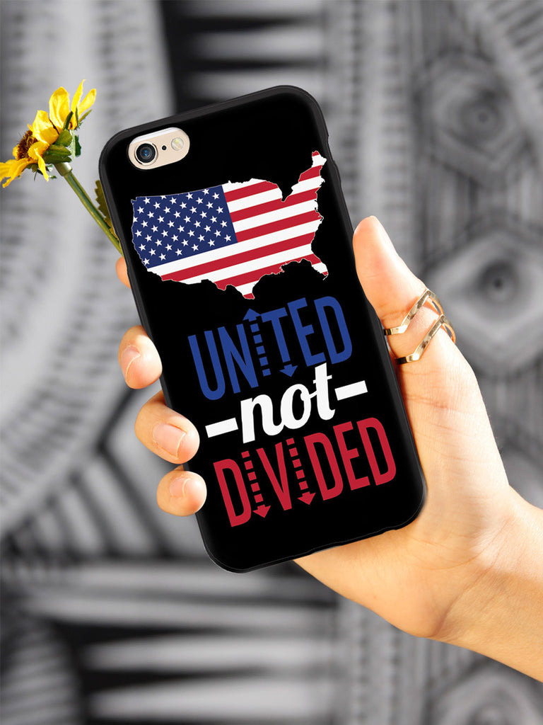USA - United NOT Divided - Black Case – InspiredCases