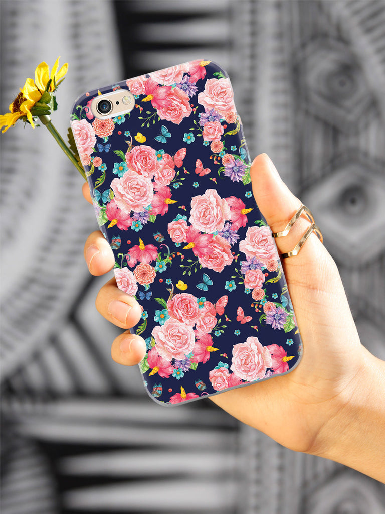 Pretty Summer Pattern - White Case – InspiredCases