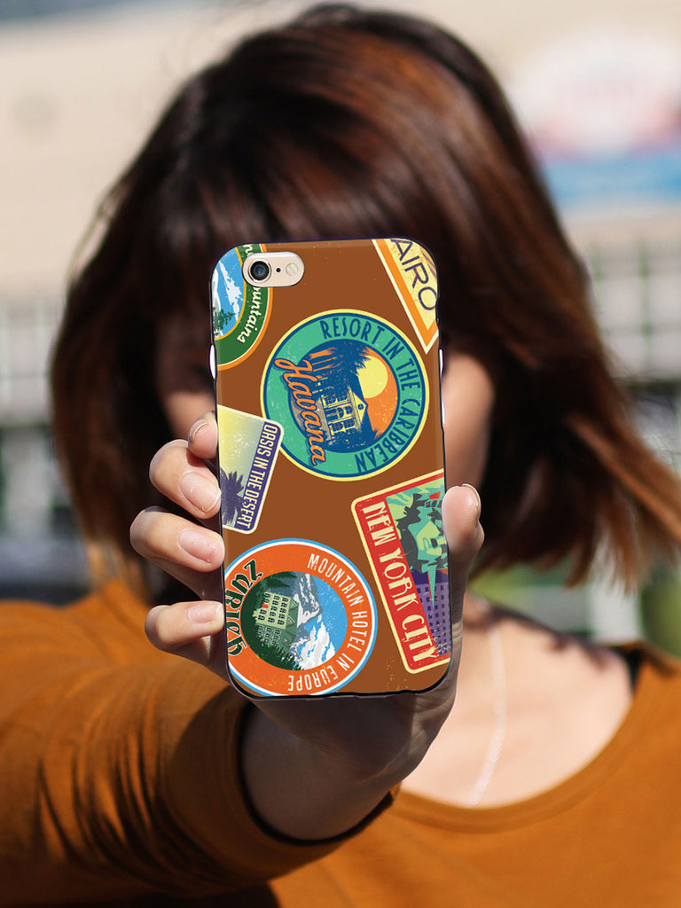 Luggage Stickers - Black Case – InspiredCases