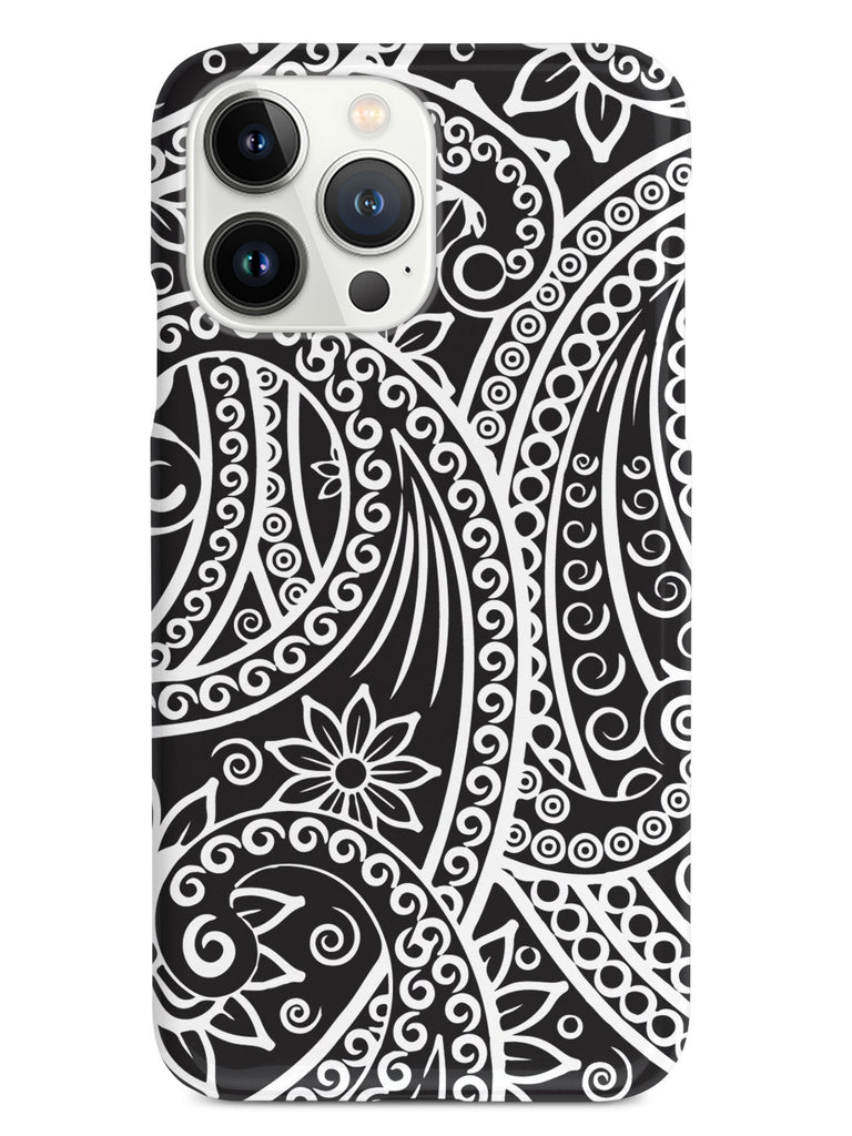 Black & White Swirl Pattern Case – InspiredCases