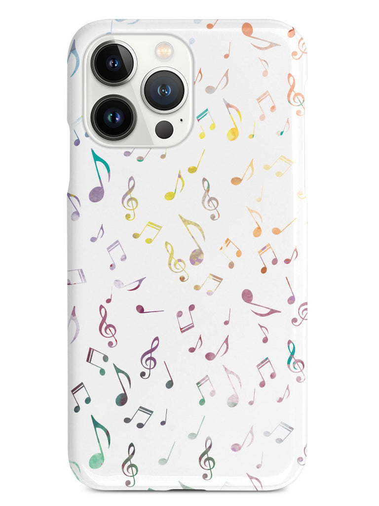 Music Notes Pattern - Watercolor Case – InspiredCases