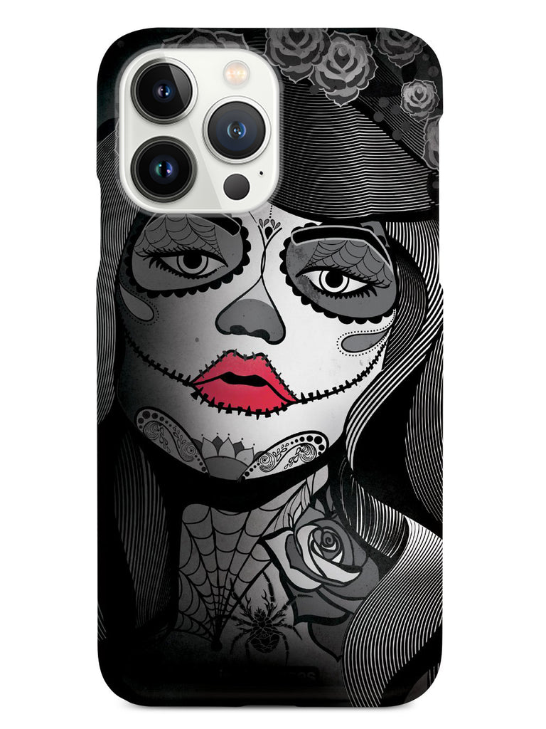 Sugar Skull Pin Up Girl - Color Case – InspiredCases