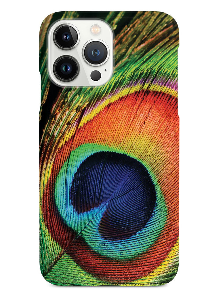 Textured Peacock Feather Case – InspiredCases