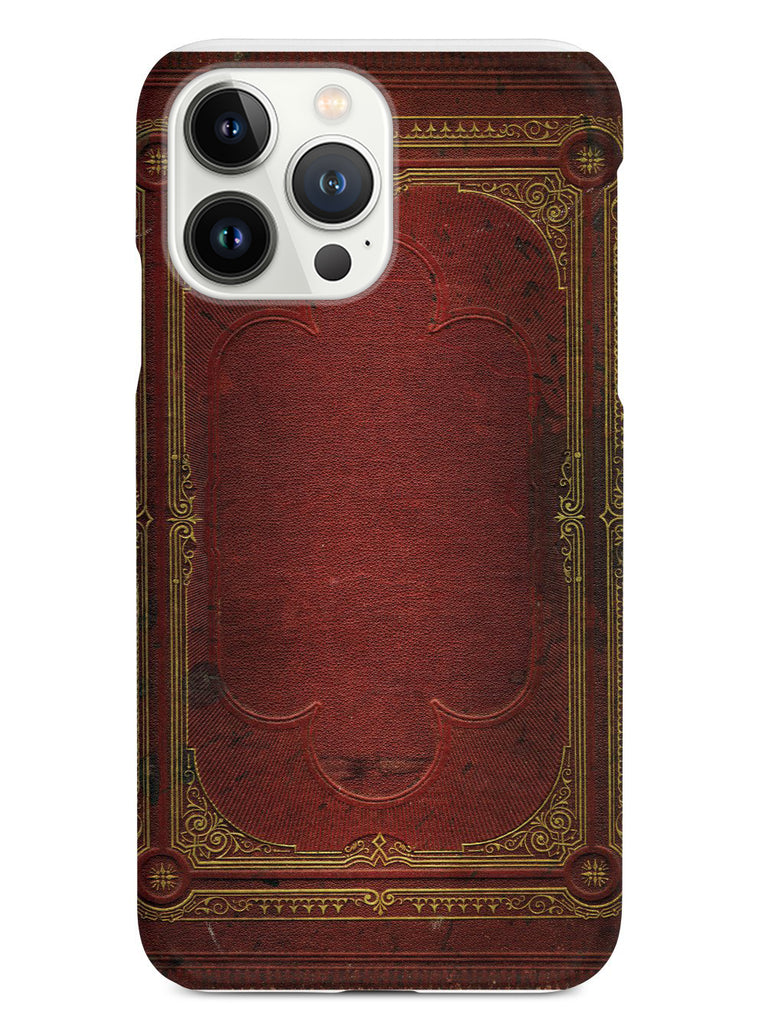 Ancient Book Cover - Red and Gold Case – InspiredCases